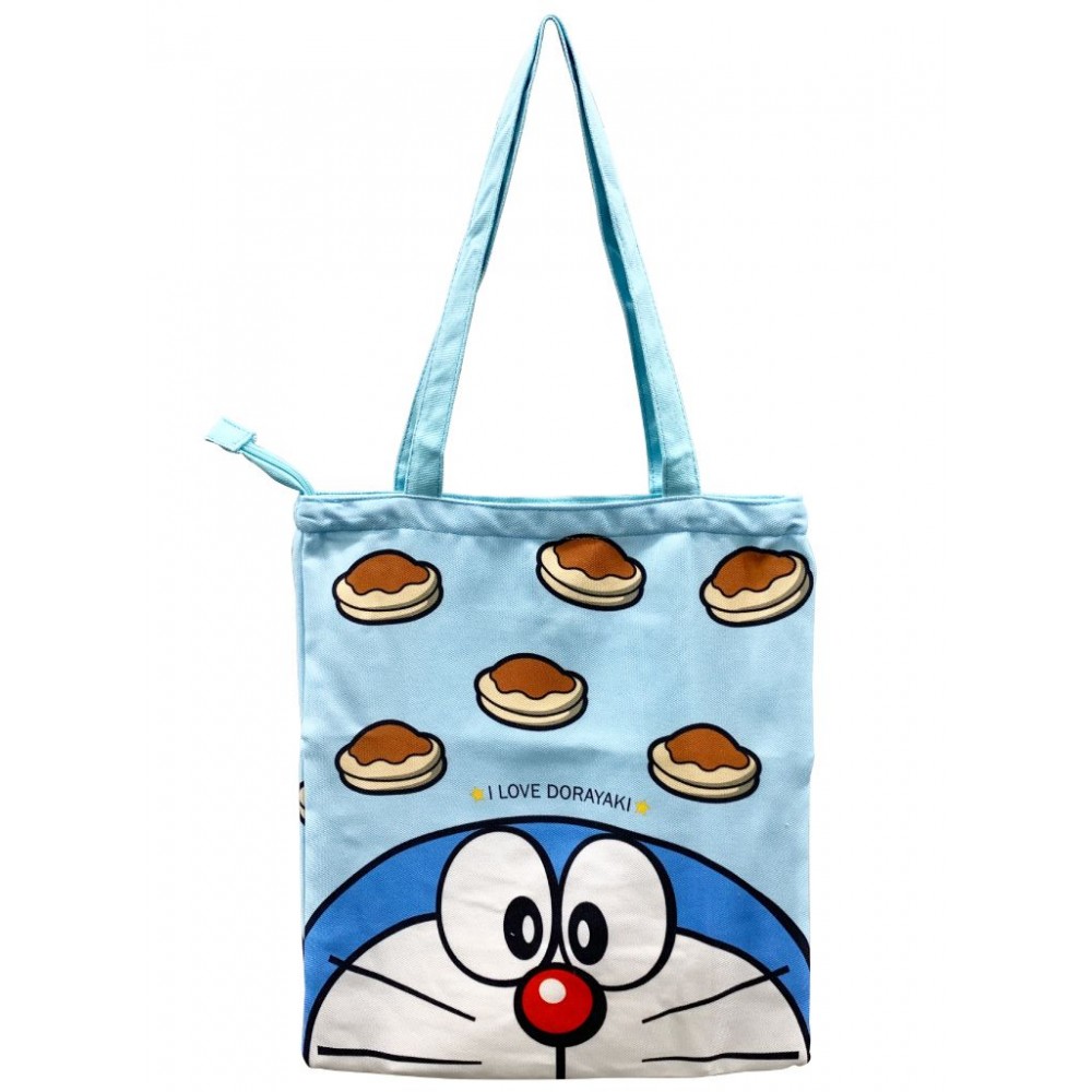 DORAEMON TOTE BAG BLUE