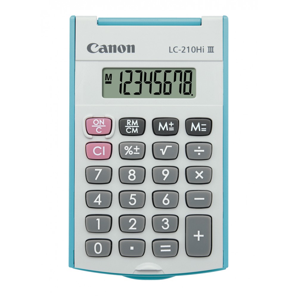 CANON CALCULATOR LC-210HI III, BLUE