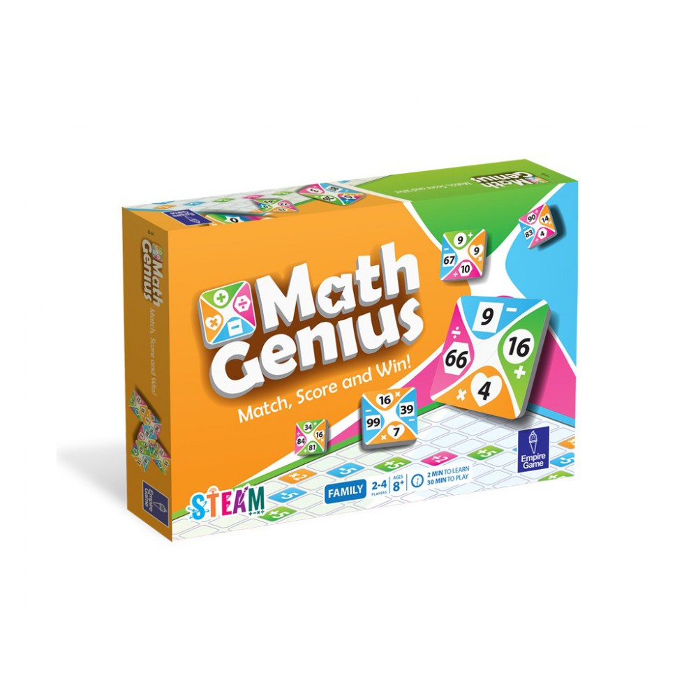 MATH GENIUS BOARD GAME