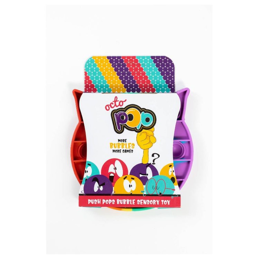 OCTO POP RAINBOW FIDGET POP IT TOY (RANDOM PICK)