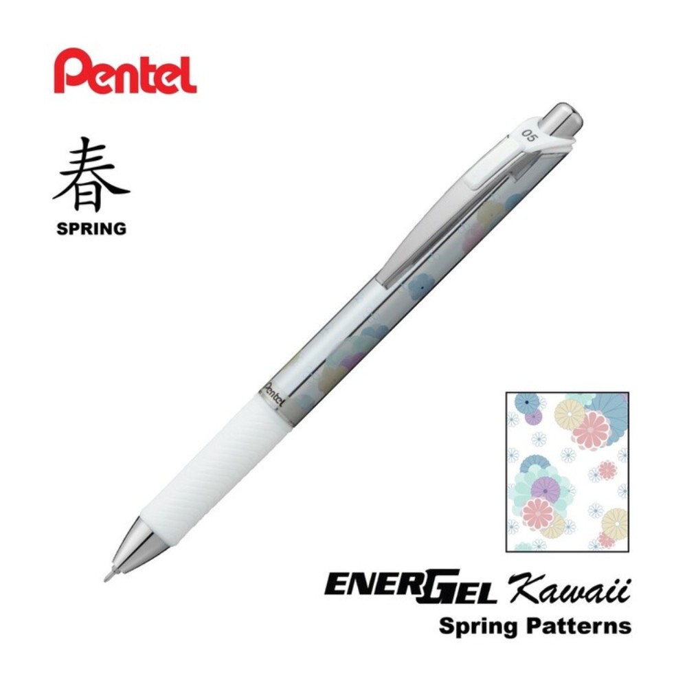 PENTEL LIMITED ENERGEL KAWAII GEL PEN 0.5MM SPRING