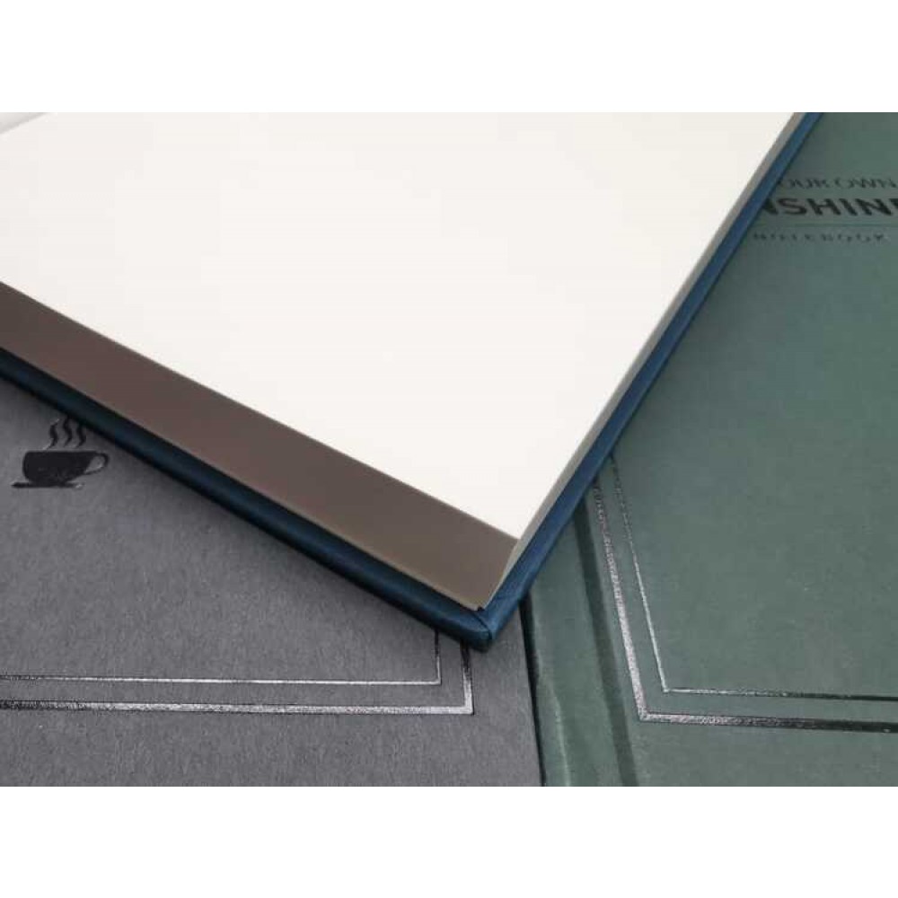 ECOMAZ Hard Cover Note Book A5 Plain NB2005P 80sheets 100g (Random Colour)