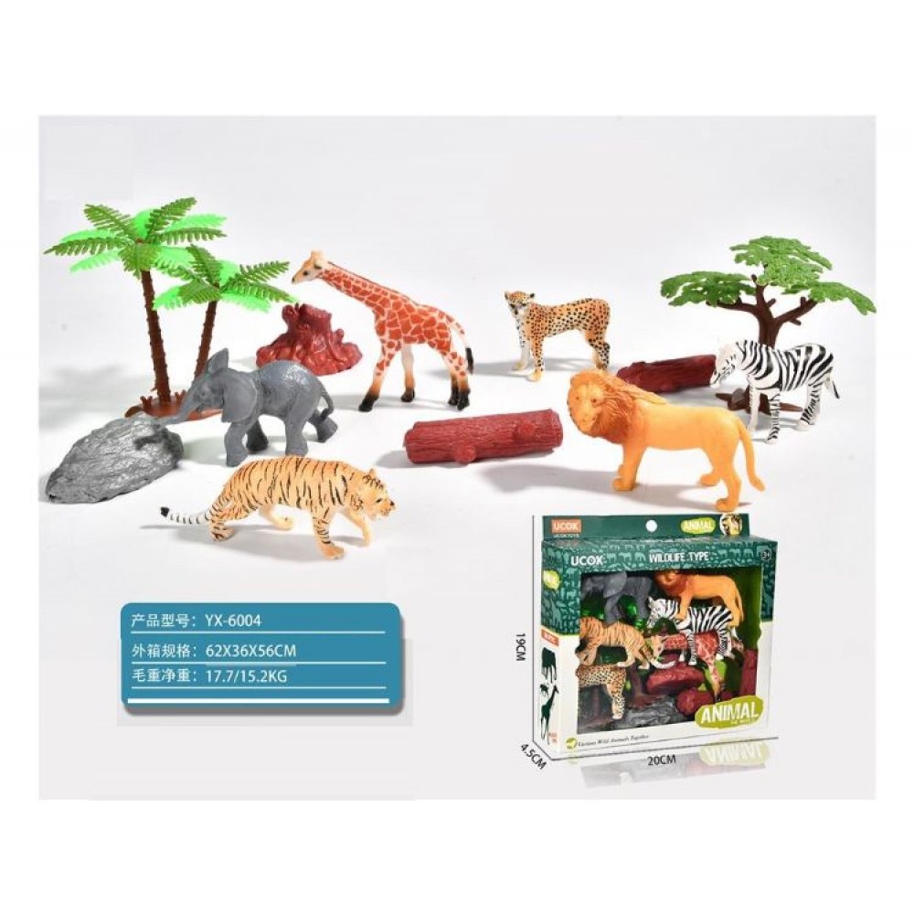 UCOK WILD ANIMAL SET PYX6004