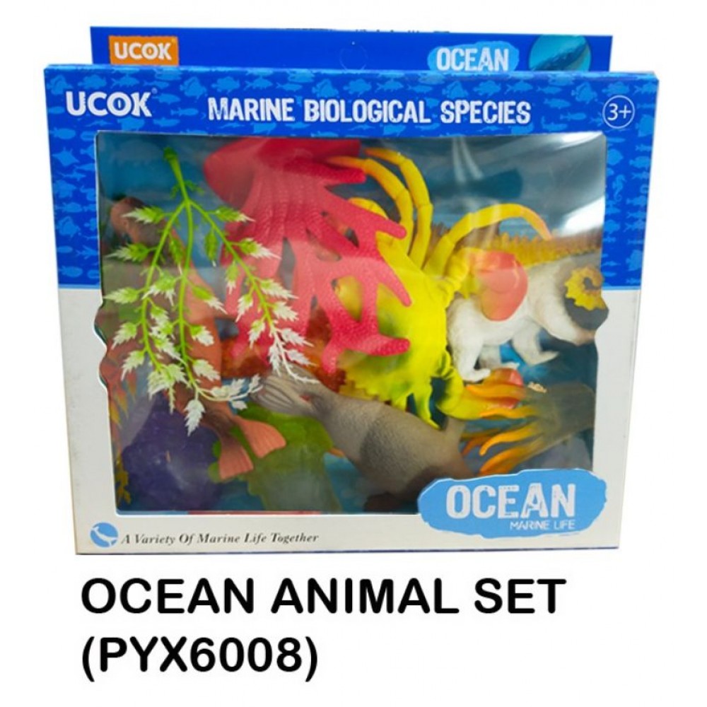 UCOK OCEAN ANIMAL SET PYX6008