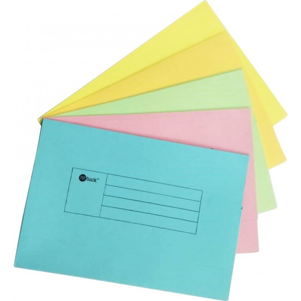 POP BAZIC POCKET PAPER FILE 10 PIECES SET