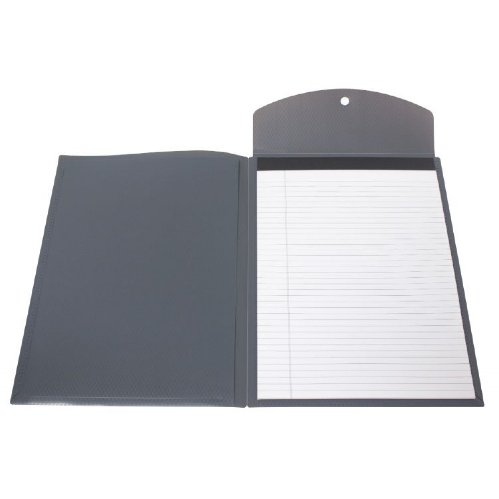 POP BAZIC ORIGINAL SERIES 2 POCKETS POPPER FOLDER A4 -GREY