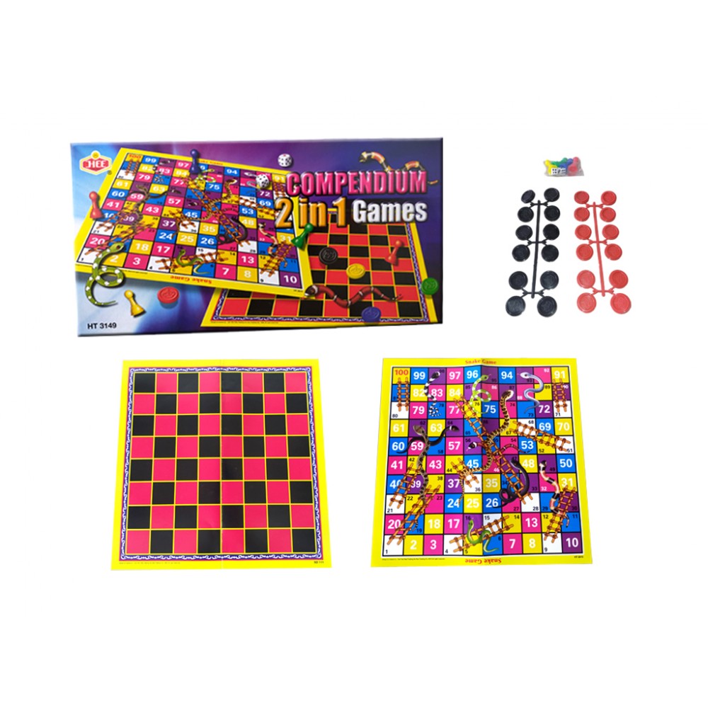 COMPENDIUM 2 IN 1 GAMES HT3149