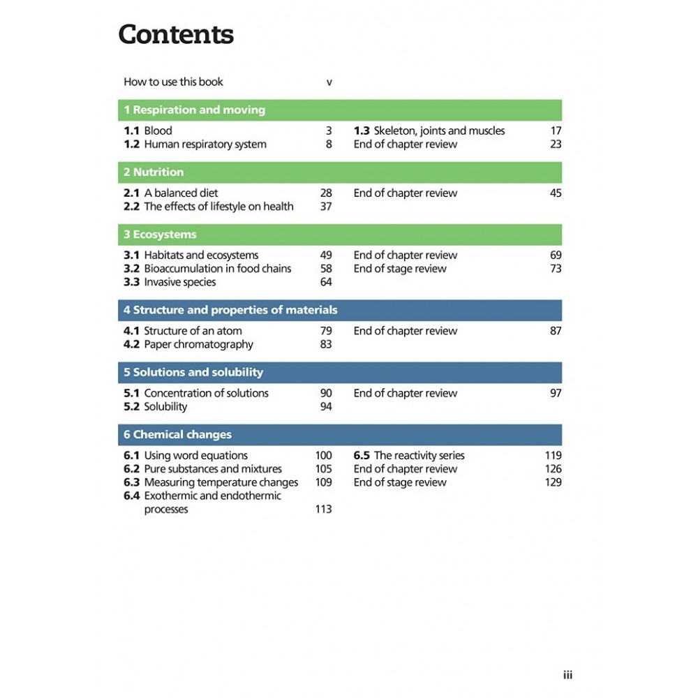 Stage 8 Cambridge Lower Secondary Science Student's Book