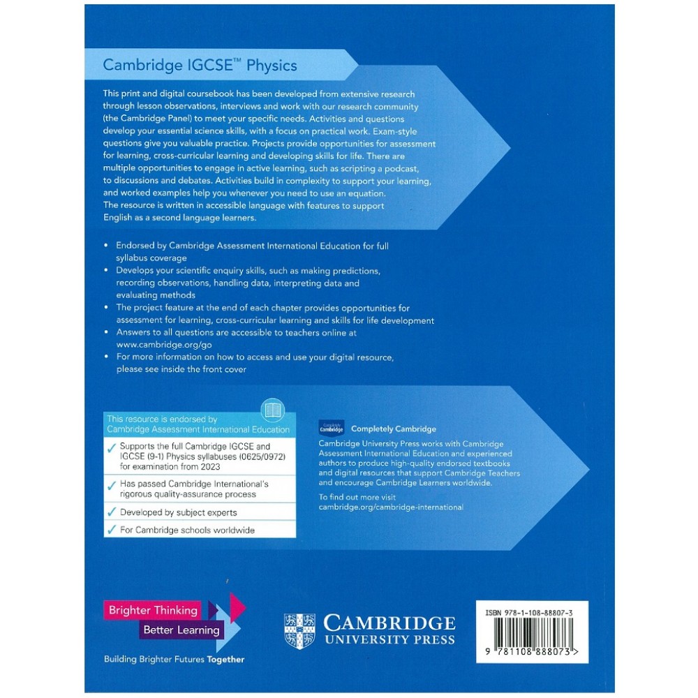 Cambridge IGCSE™ Physics Coursebook with Digital Access (2 Years)