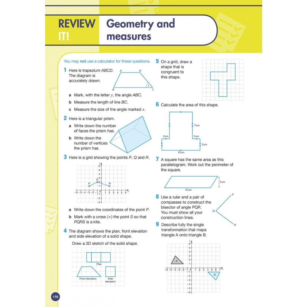 GCSE 9-1 Foundation Maths Revision Guide for All Boards