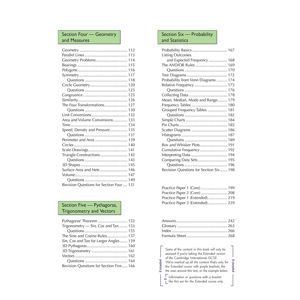 Cambridge International GCSE Maths Complete Revision & Practice: Core ...