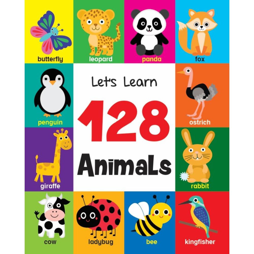LET'S LEARN BOARD BOOK 128 ANIMALS