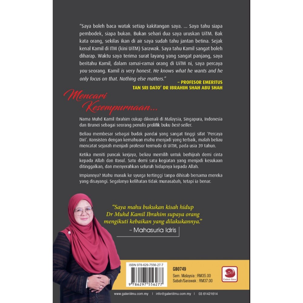 BIOGRAFI MUHD KAMIL IBRAHIM
