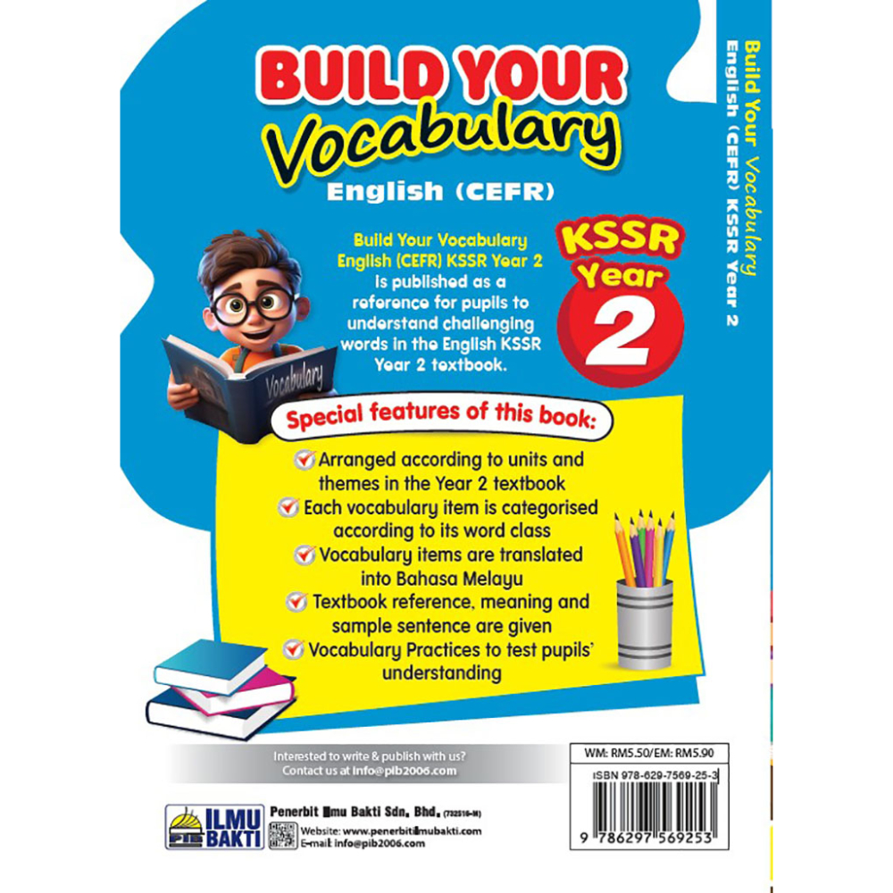 TAHUN 2 BUILD YOUR VOCABULARY