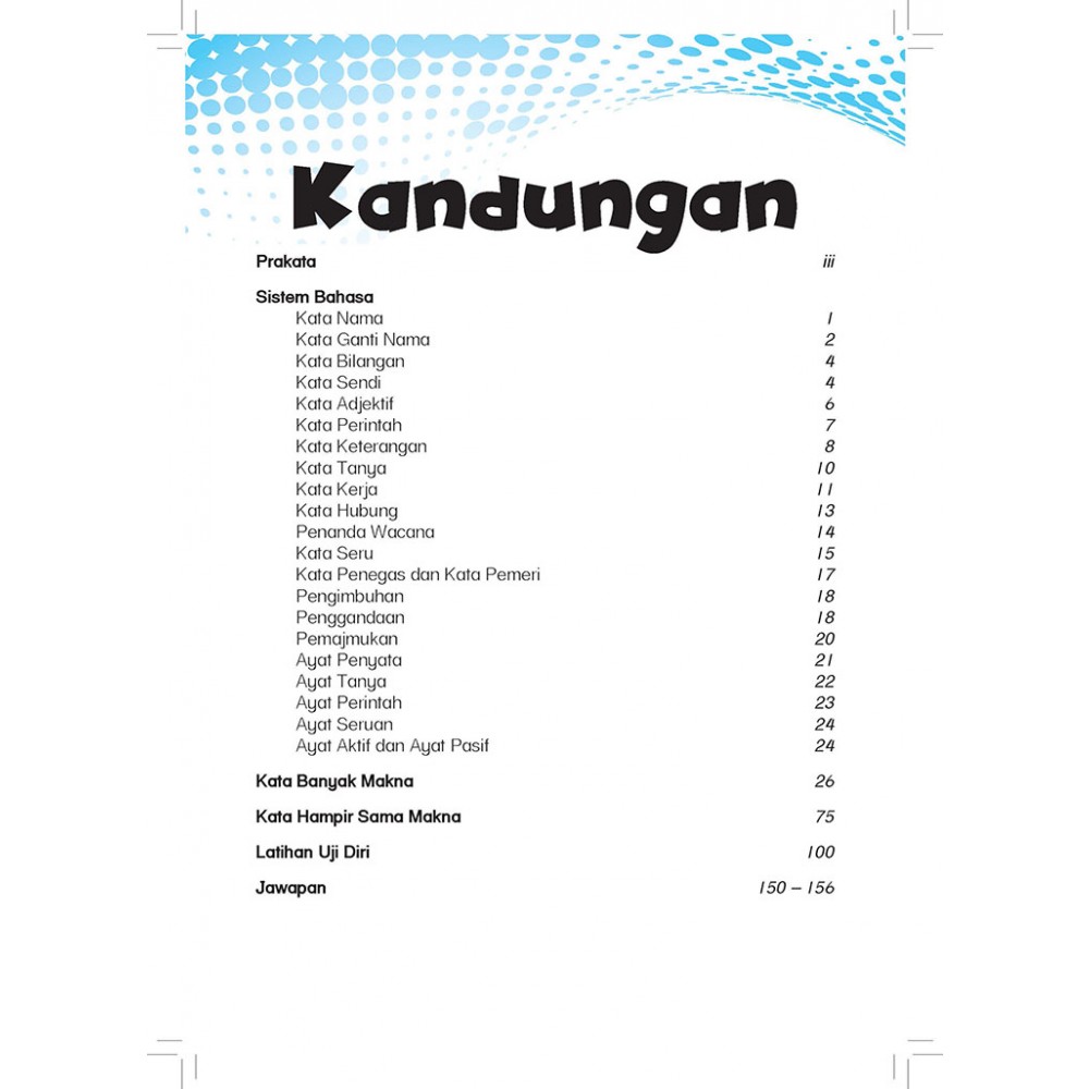 BIJAK BAHASA: SISTEM BAHASA, KATA BANYAK MAKNA DAN KATA HAMPIR SAMA MAKNA KSSR