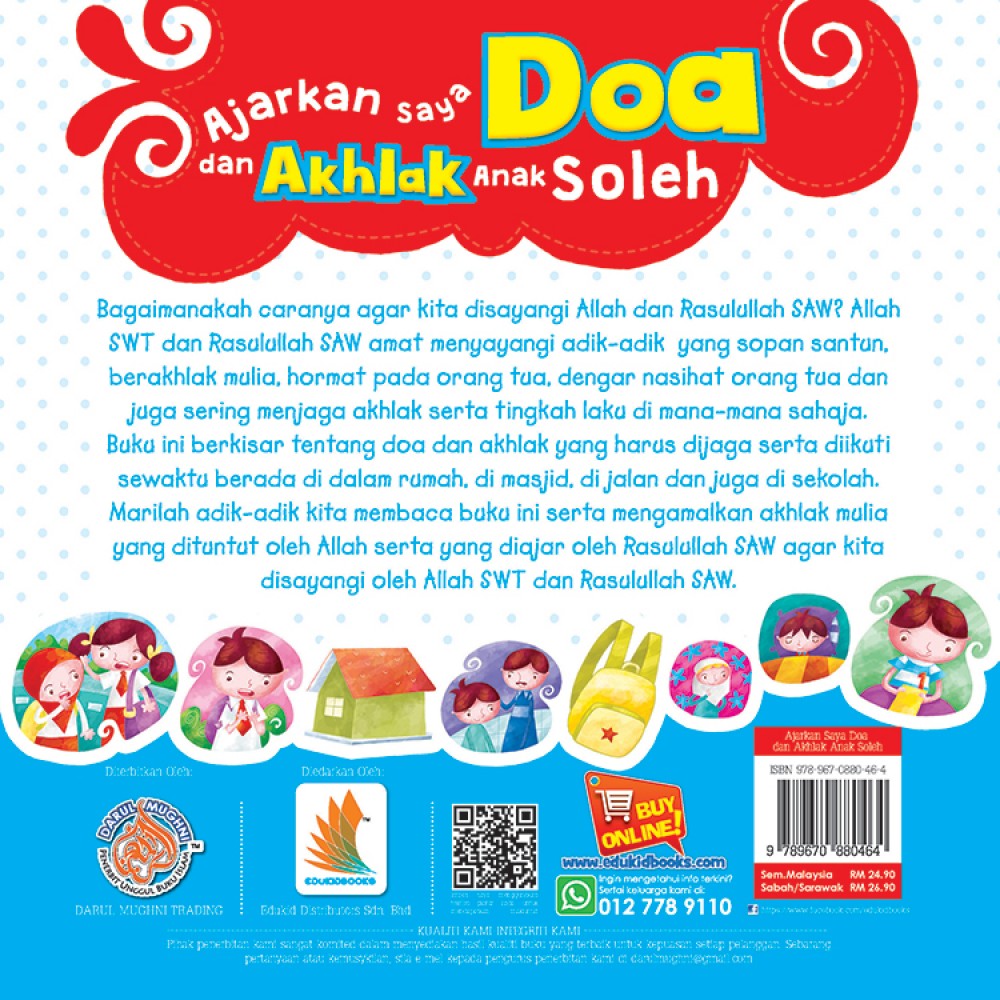 AJARKAN SAYA DOA DAN AKHLAK ANAK SOLEH