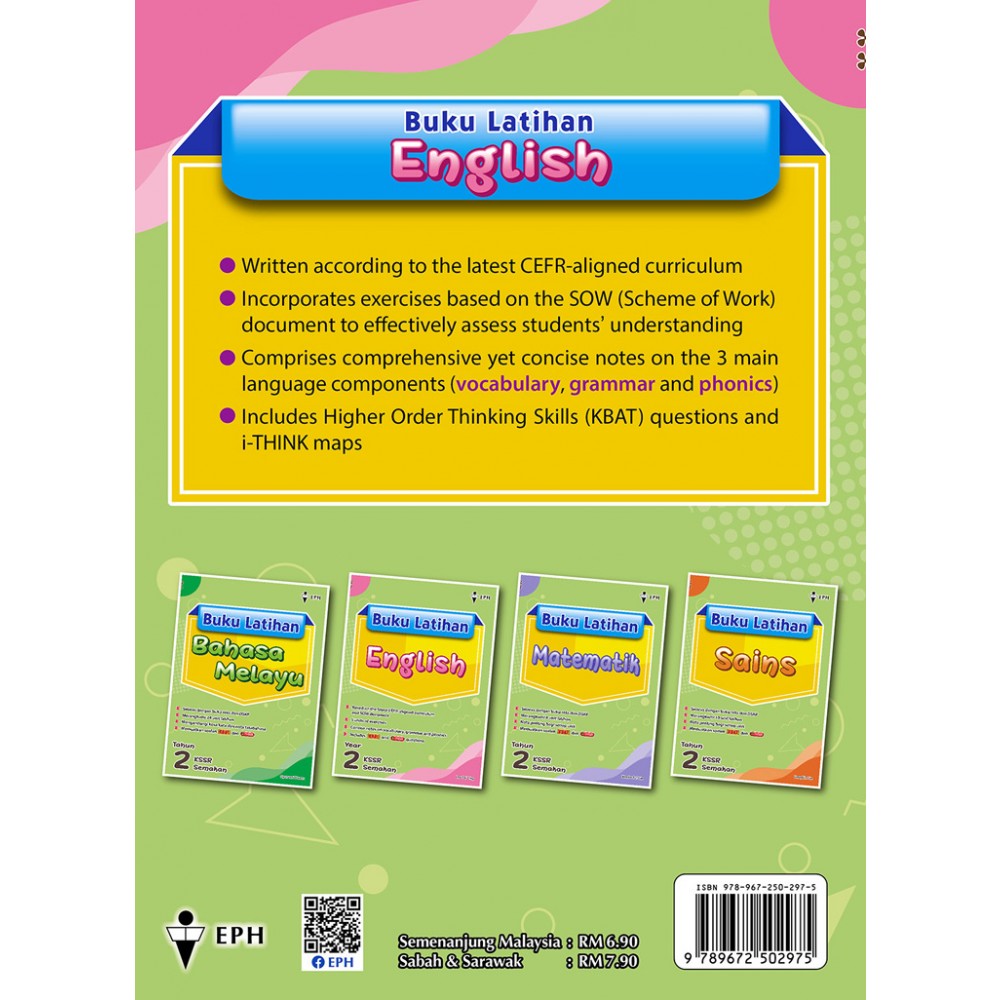 Tahun 2 Buku Latihan English