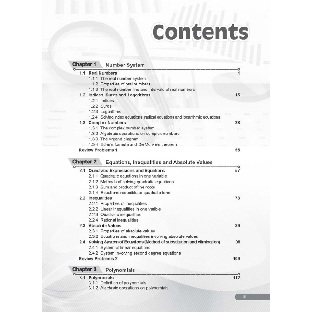 Pre-University Mathematics