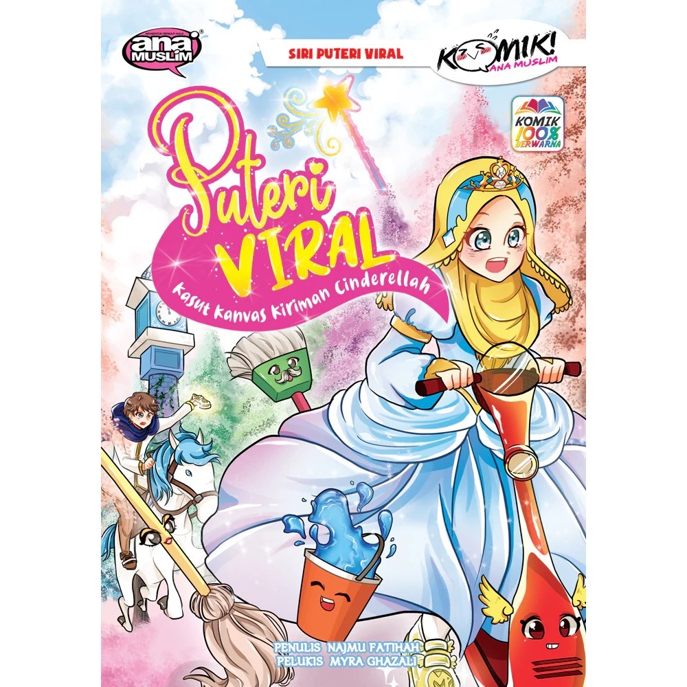 Puteri Viral - Kasut Kanvas Kiriman Cinderellah