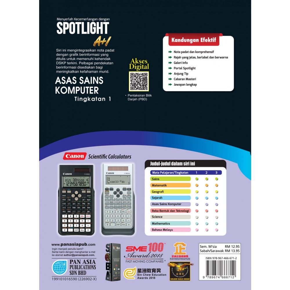 Tingkatan 1 Spotlight A+1 Asas Sains Komputer