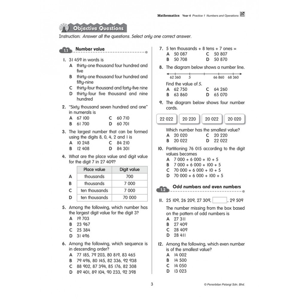 四年级预备,起!数学 - SJKC Primary 4 - Primary SJK - Revision Books