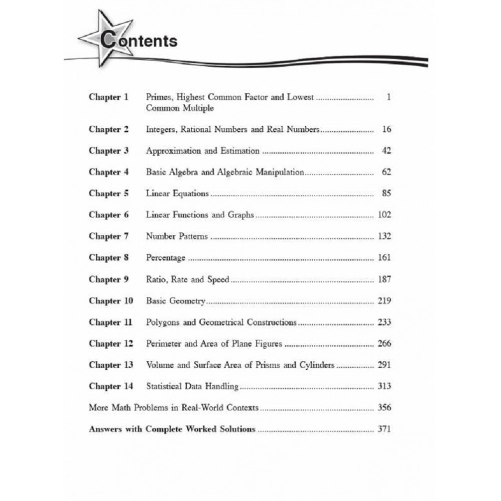 Secondary 1 Mathematics Skills Booster