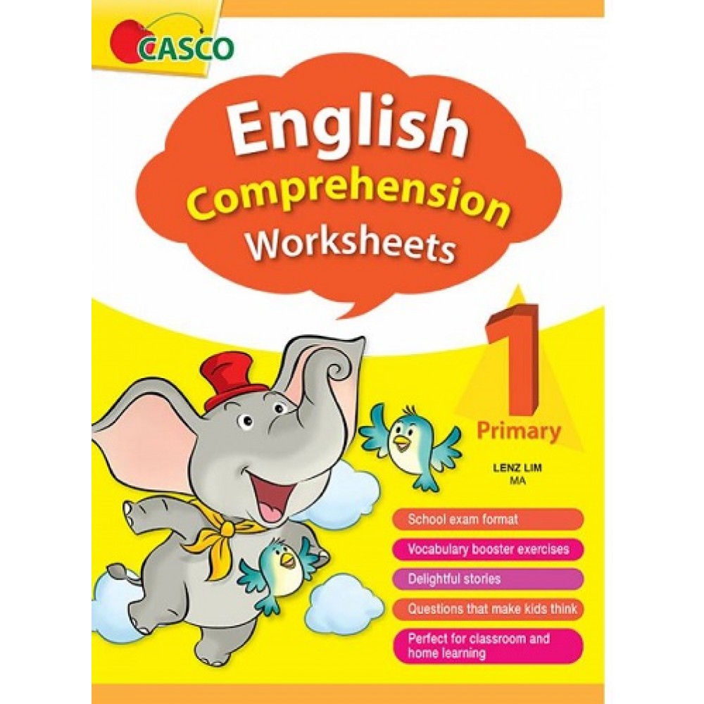 Primary 1 English Comprehension Worksheets Primary 1 English Comprehension Worksheets