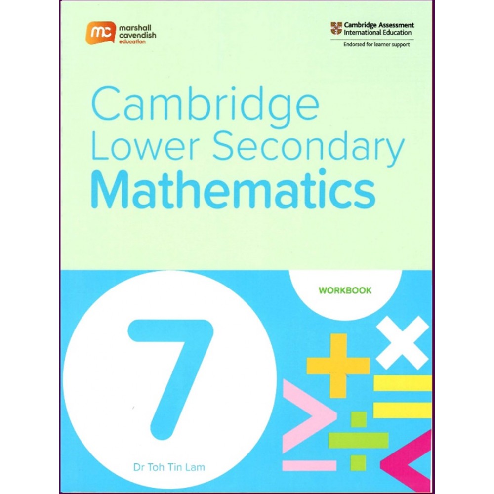 Stage 7 Cambridge Lower Secondary Mathematics Workbook + EBook (1 Years)