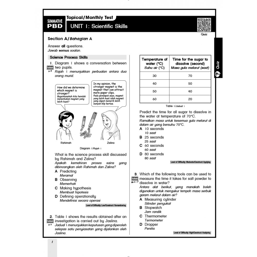 TAHUN 6 MODUL INTERAKTIF DLP SCIENCE(BILINGUAL)