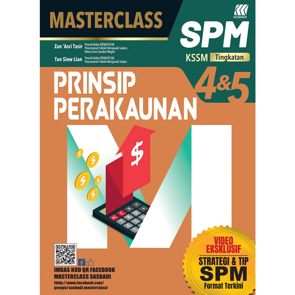 SPM MASTERCLASS PRINSIP PERAKAUNAN