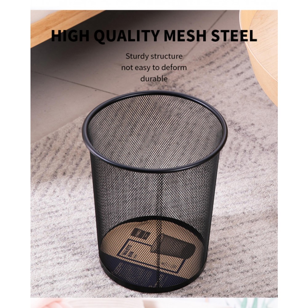 DELI MESH WASTEBIN 234*190*275MM 9188