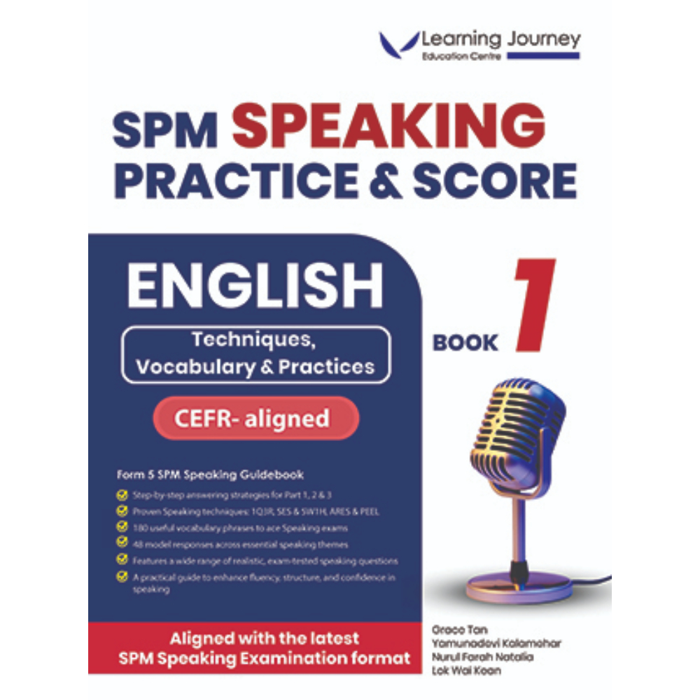 SPM Speaking Practice And Score English Book 1